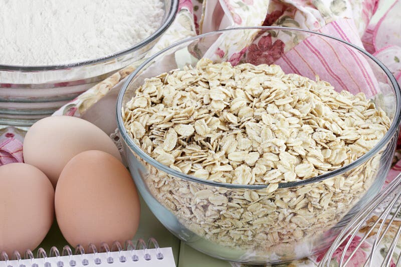 Fresh Oats stock photo. Image of diet, cereal, grains - 30863810