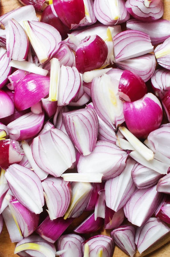 Fresh onion stock image. Image of quarters, purple, young - 23069809