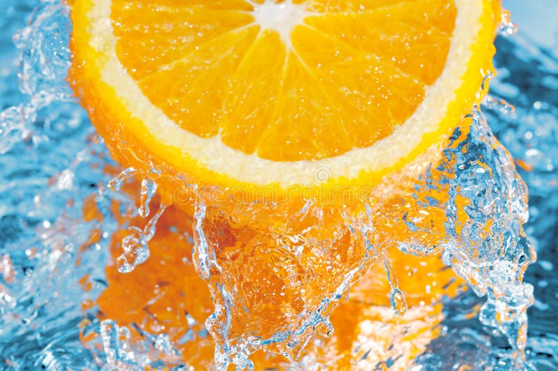 Fresh orange stock photo. Image of healthy, bright, flowing - 10660618