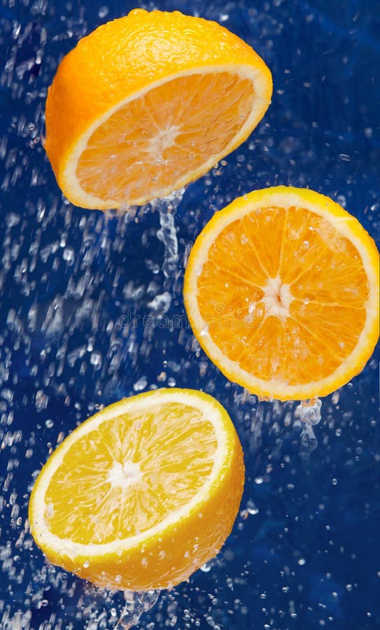 Fresh orange stock photo. Image of bright, taste, flowing - 20127944