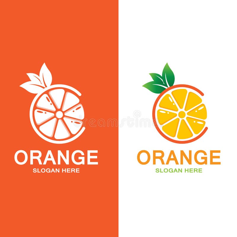 Fresh Orange Fruit Logo Icon Vector, Lime Slice Stock Vector ...