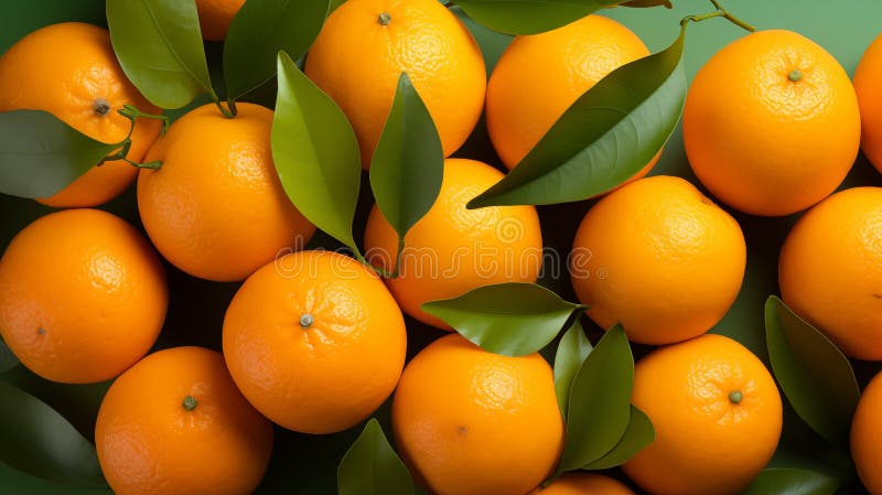 Fresh Orange Fruit on Tree at Orchard Stock Image - Image of macro ...