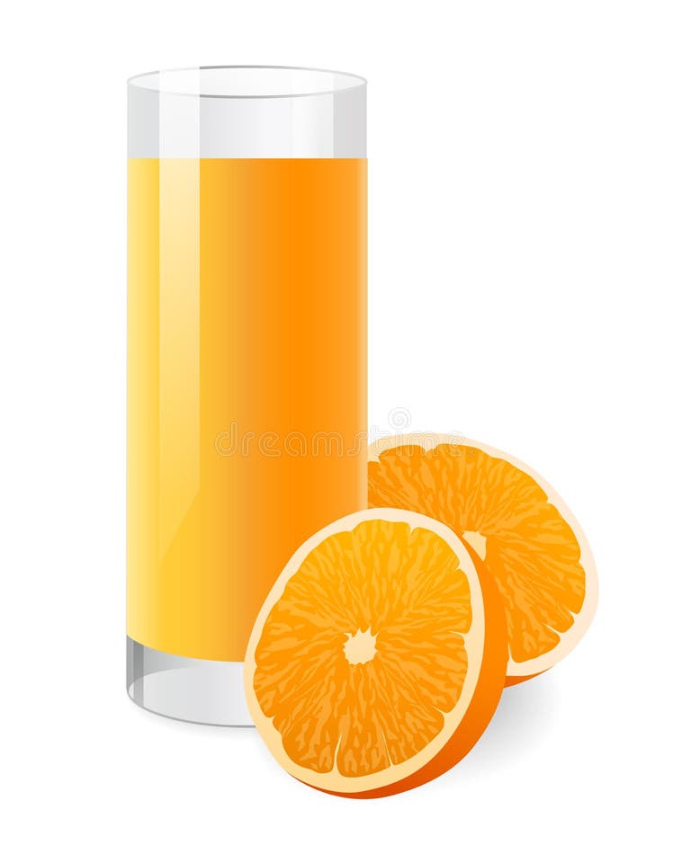 Orange Juice Glass Stock Illustrations – 106,218 Orange Juice Glass ...