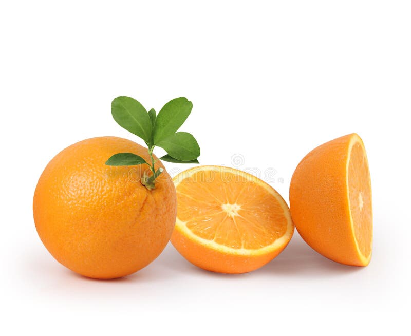 Orange on white background stock image. Image of clipping - 96496889