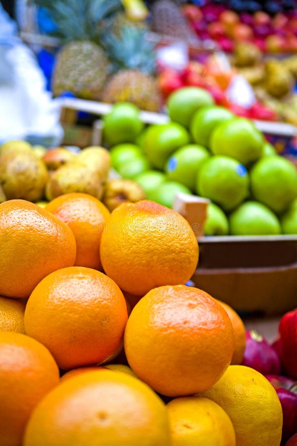 Fresh oranges stock image. Image of contrast, orange, healthy - 2141