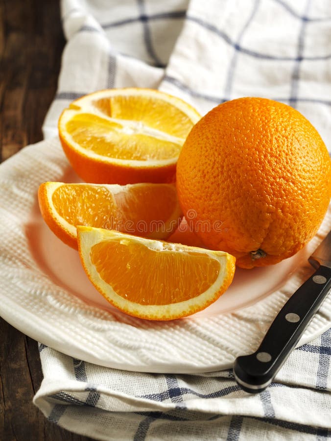 Fresh Oranges stock image. Image of organic, health, white - 63033033