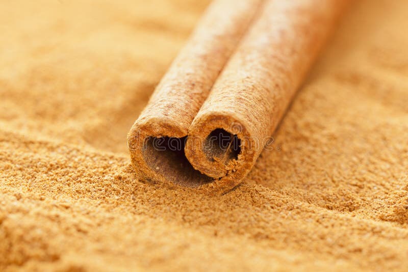 Fresh Organic Cinnamon stock photo. Image of baking, pile - 25666568