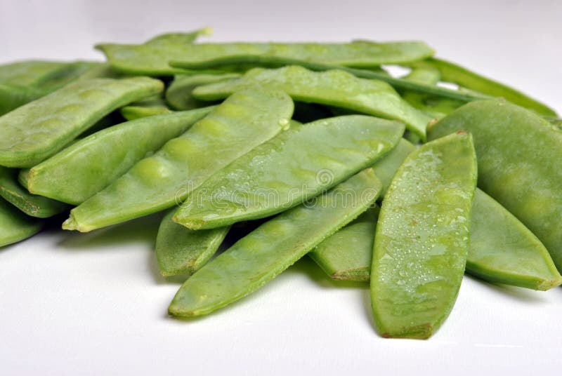 Mangetout, Also Known As Sugarsnap Pea Stock Photo - Image of gourmet ...