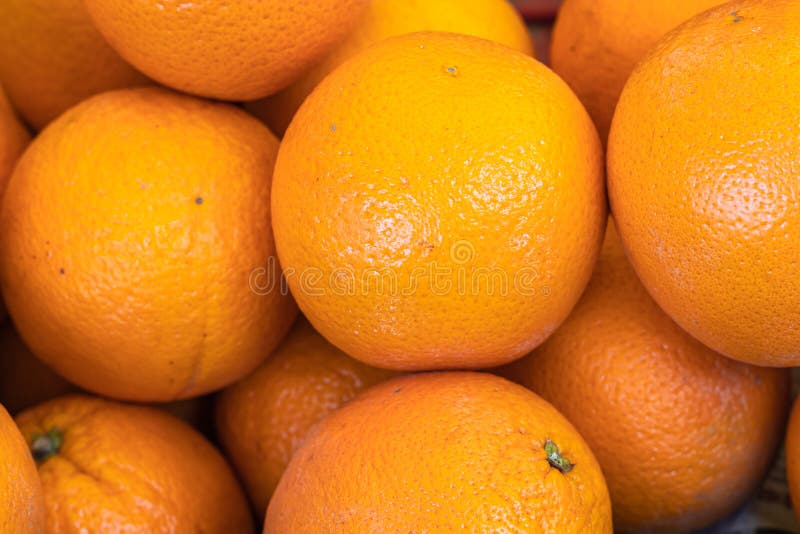 Fresh Organic Orange from Farm Close Up from Different Angle Stock ...