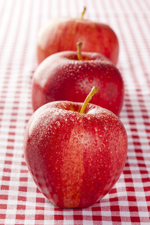 Fresh Organic Red Apple stock photo. Image of sweet, vibrant - 26229462