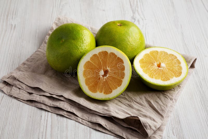 Fresh Organic Sweetie Ready To Eat, Side View Stock Image - Image of ...