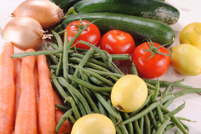 Fresh organic vegetables stock photo. Image of nutrition - 27756320
