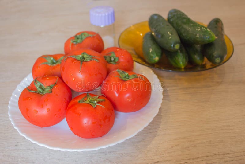 Fresh Organic Vegetables on Table. Fresh Vegetables. Vegetables from ...