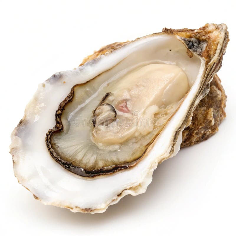 Oyster (Top View stock illustration. Illustration of ingredients ...