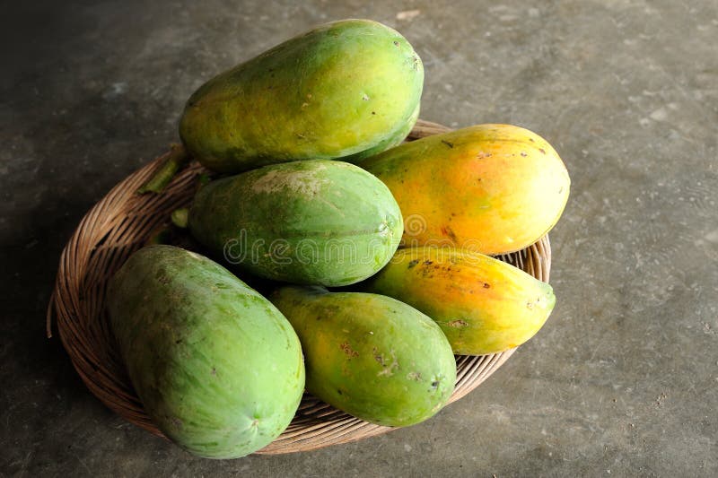 Fresh Papaya stock photo. Image of nutrition, vitamins - 29242012