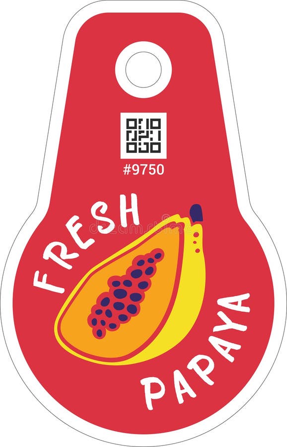 Papaya Sticker Stock Illustrations – 1,216 Papaya Sticker Stock ...