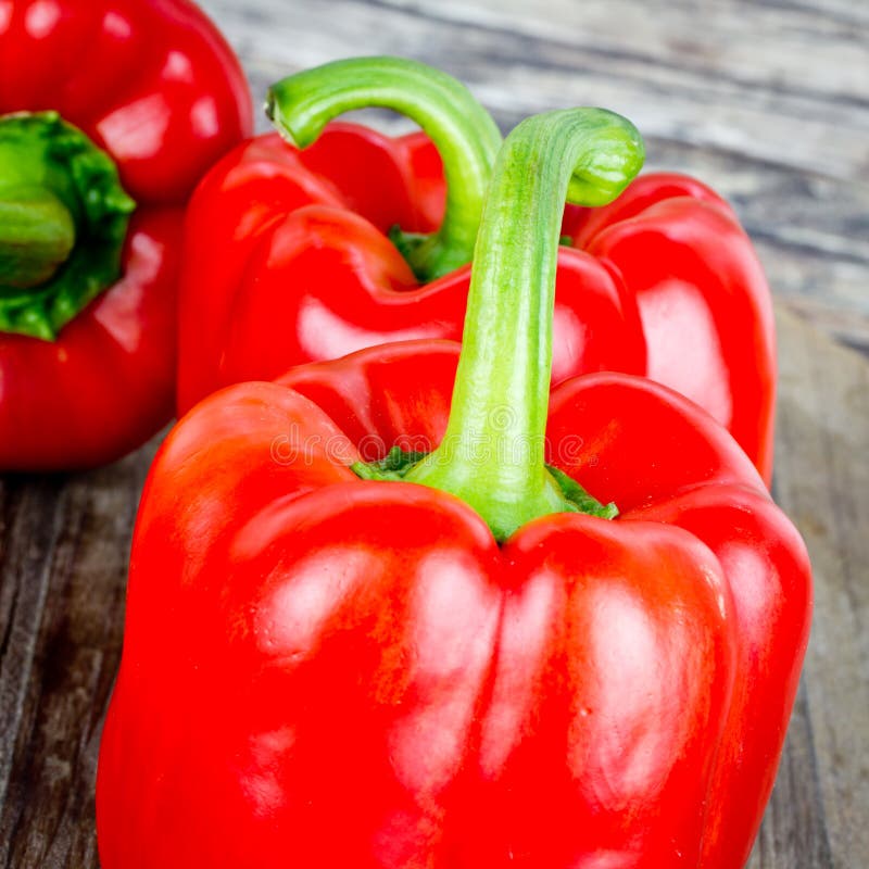 Red paprika stock image. Image of nature, vitamin, ripe - 64584201