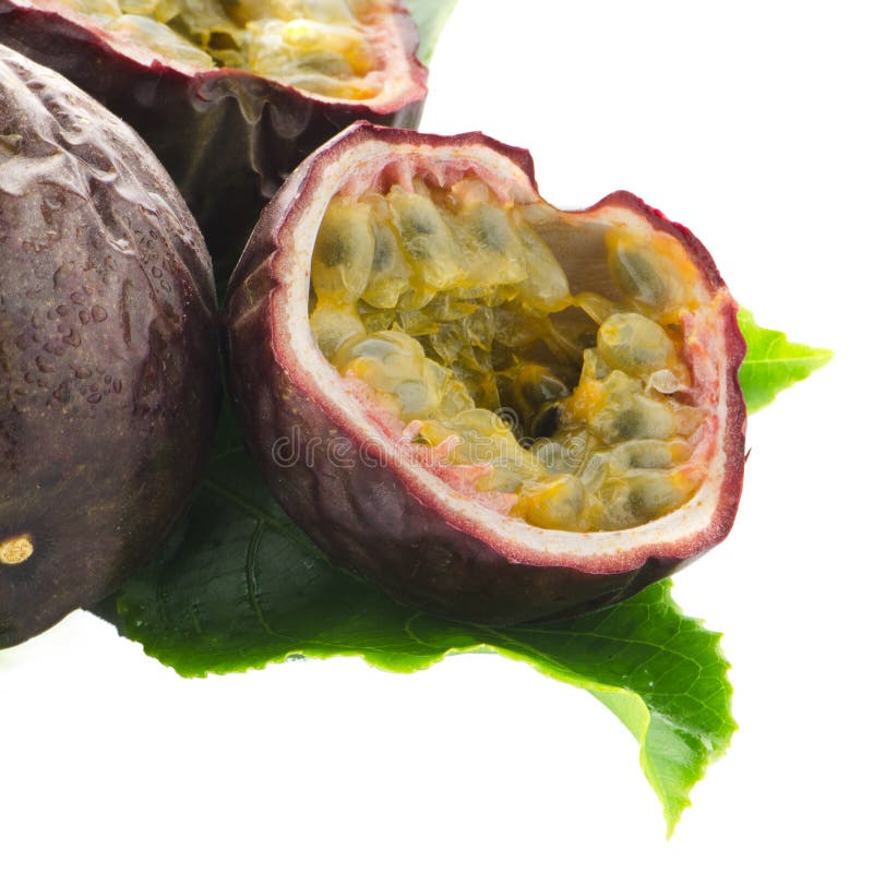 Fresh passion fruit stock photo. Image of passion, healthy - 34309794