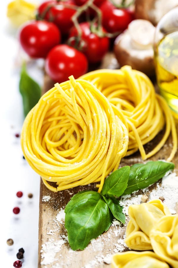 Fresh pasta stock image. Image of carbohydrate, yellow - 33568329