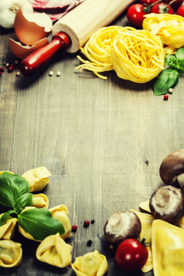 Fresh pasta stock image. Image of mediterranean, fresh - 33568545