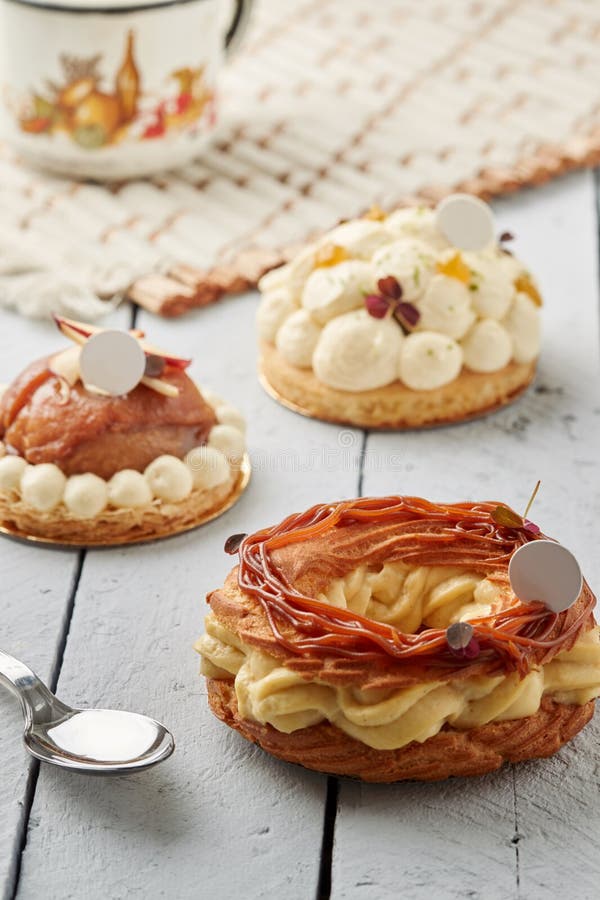 Fresh Pastry and Homemade Donuts Stock Photo - Image of round, doughnut ...