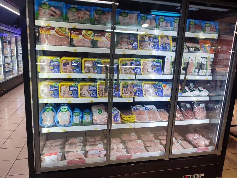 Fresh Paultri Chicken Display Editorial Image - Image of chicken ...