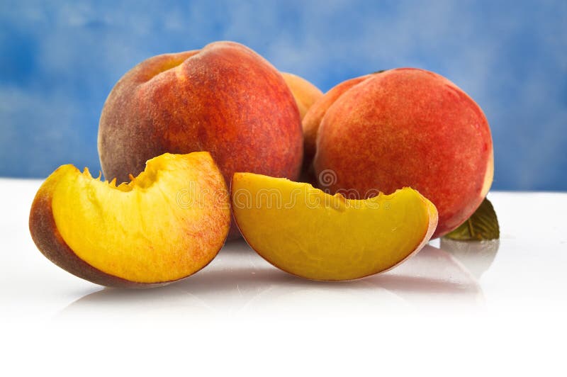 Fresh peaches fruits stock image. Image of healthy, vitamins - 20090033