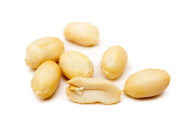 Fresh Raw Peanuts in the Shell Sold at Market Stock Image - Image of ...