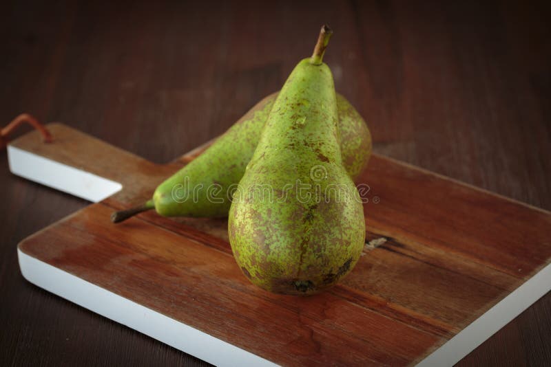 Fresh pear fruit stock image. Image of diet, ripe, green - 77341249