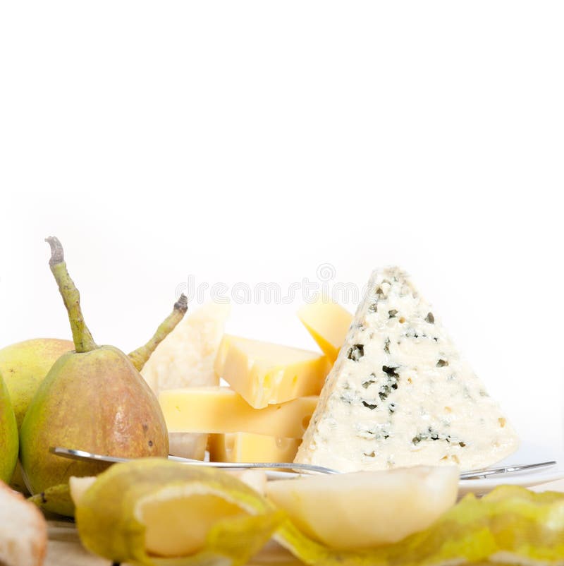 Fresh pears and cheese stock image. Image of fresh, delicious - 54260367