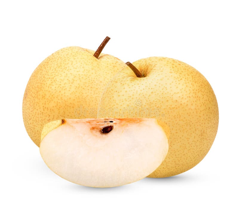 Fresh Pears Isolated on White Bckground Stock Photo - Image of organic ...