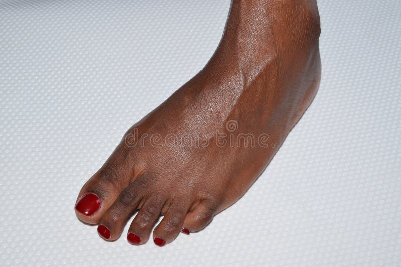 Side view of a female foot stock photo. Image of female - 82370694