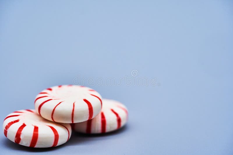 Fresh Peppermint Candy Stacked Hard Candy Stock Photo - Image of sucker ...