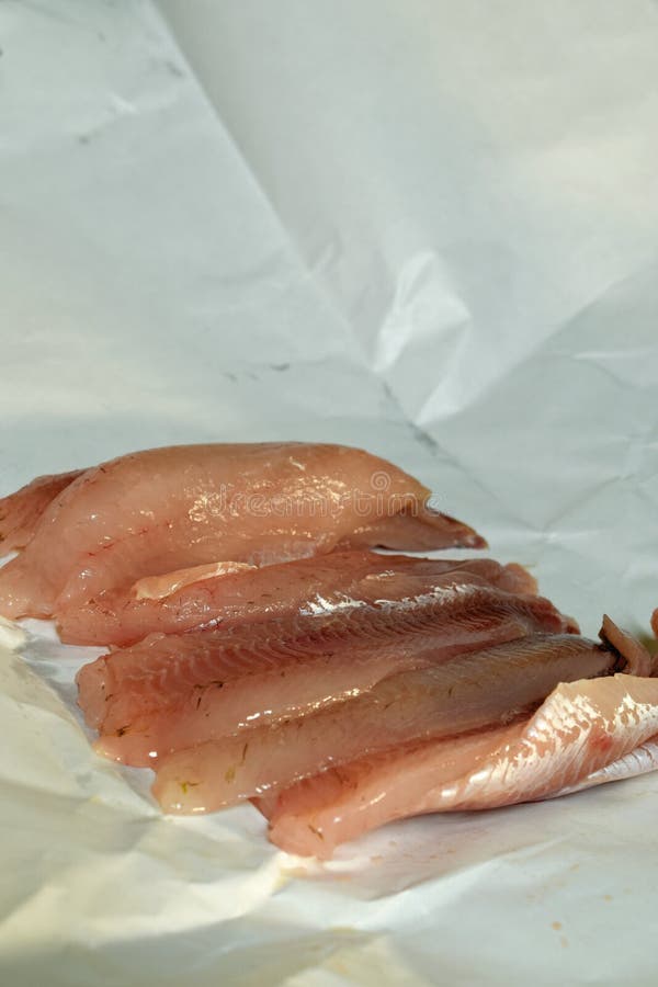 Perch fillets stock image. Image of ingredient, freshwater - 130934647