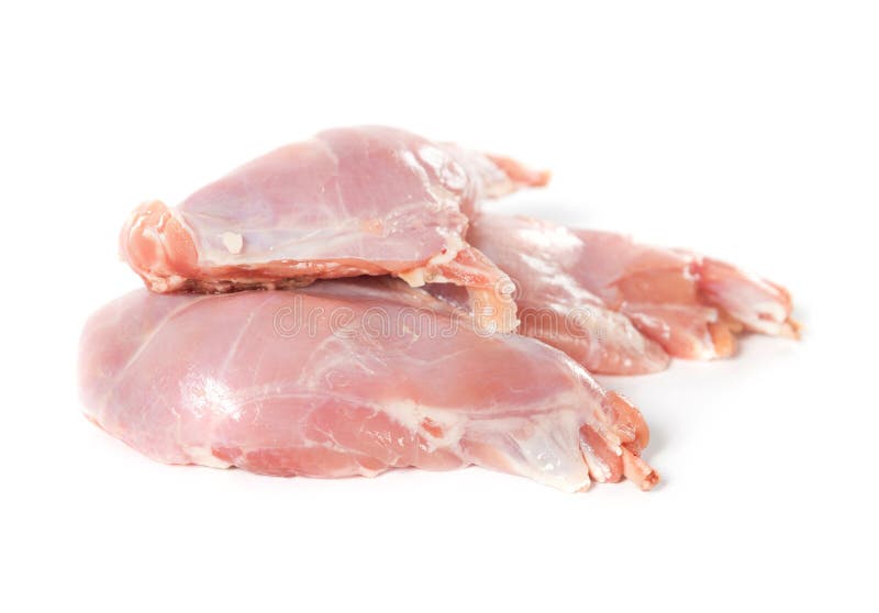 Fresh piece of rabbit stock image. Image of herb, closeup - 36228047