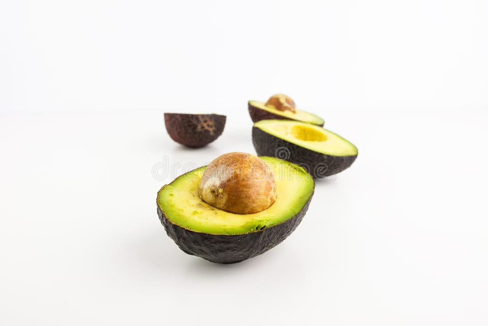 Fresh Pieces of Avocados stock photo. Image of salad - 95463194