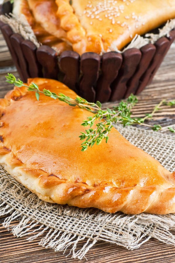 Fresh pies stock image. Image of fried, cheese, snack - 34011563