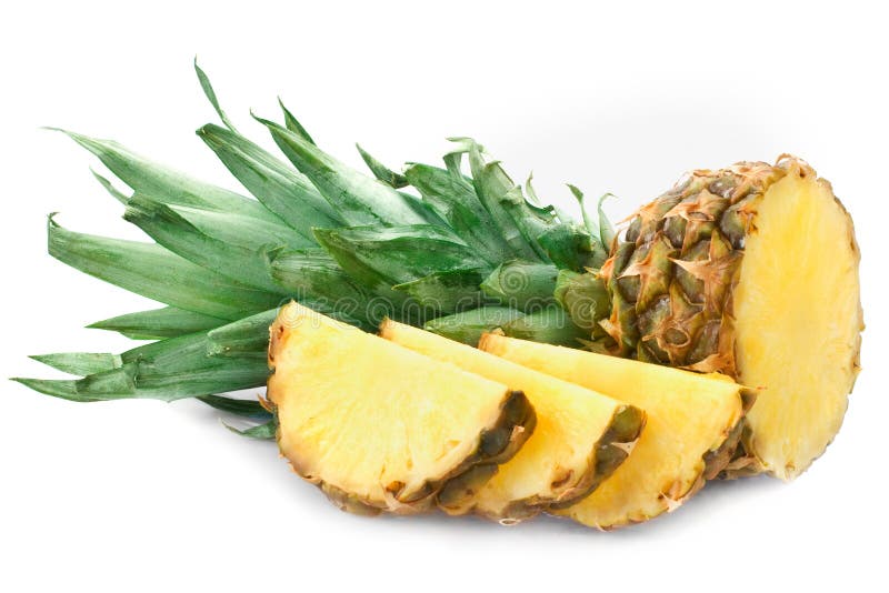 Fresh pineapple stock photo. Image of stem, ripe, nature - 24768100