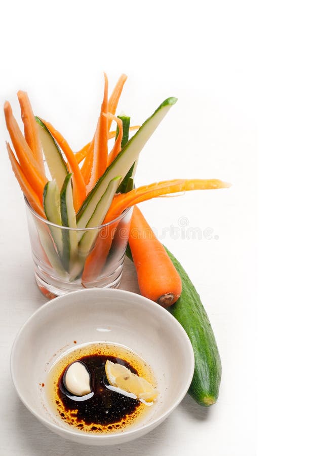 Fresh Pinzimonio Snack Appetizer Stock Photo - Image of mediterranean ...