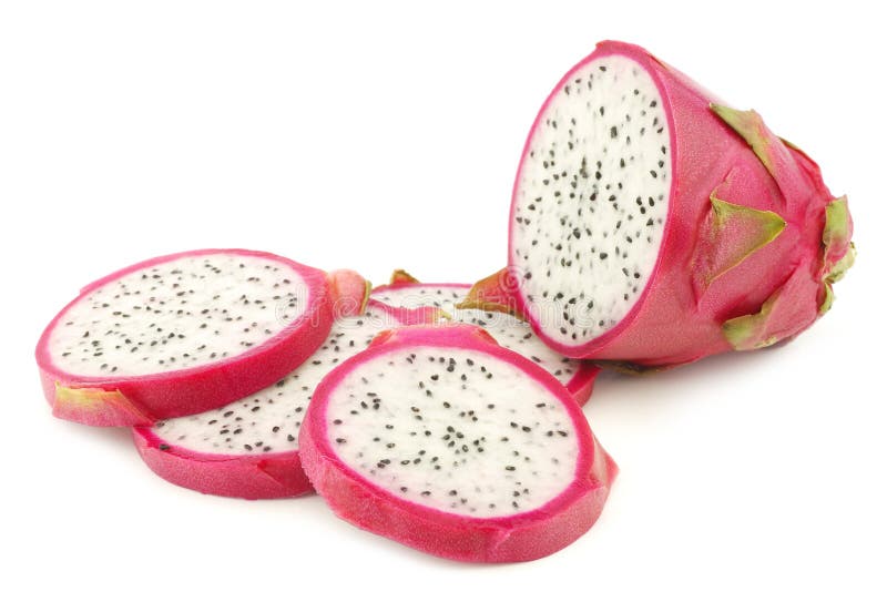 A Fresh Pitaya Fruit Photo stock photo. Image of fresh - 103843448
