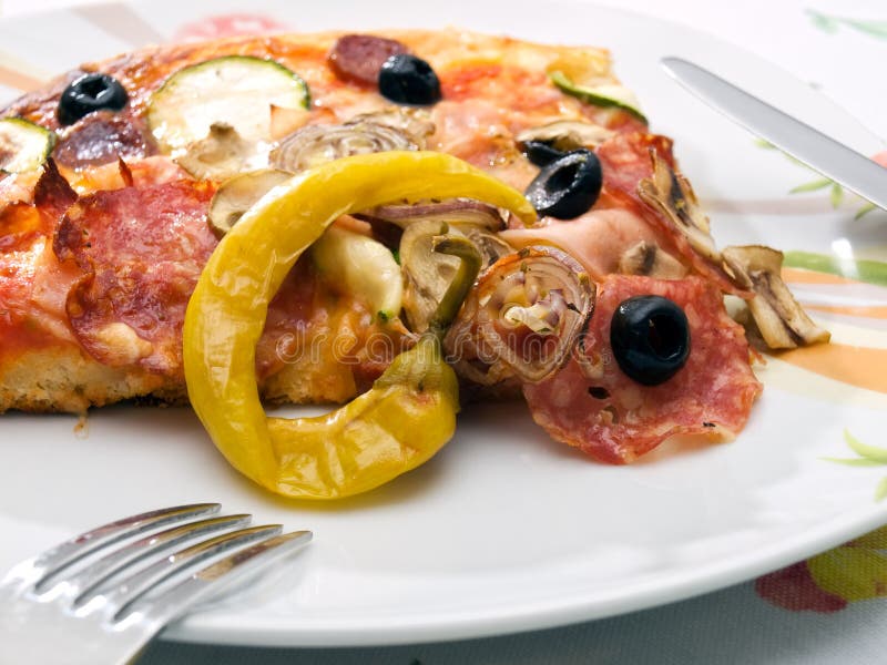 Fresh Pizza stock photo. Image of dinner, italian, cooking - 22571866