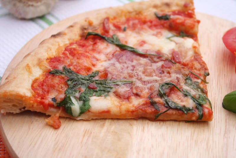 Fresh pizza stock photo. Image of salami, italian, lunch - 37491588