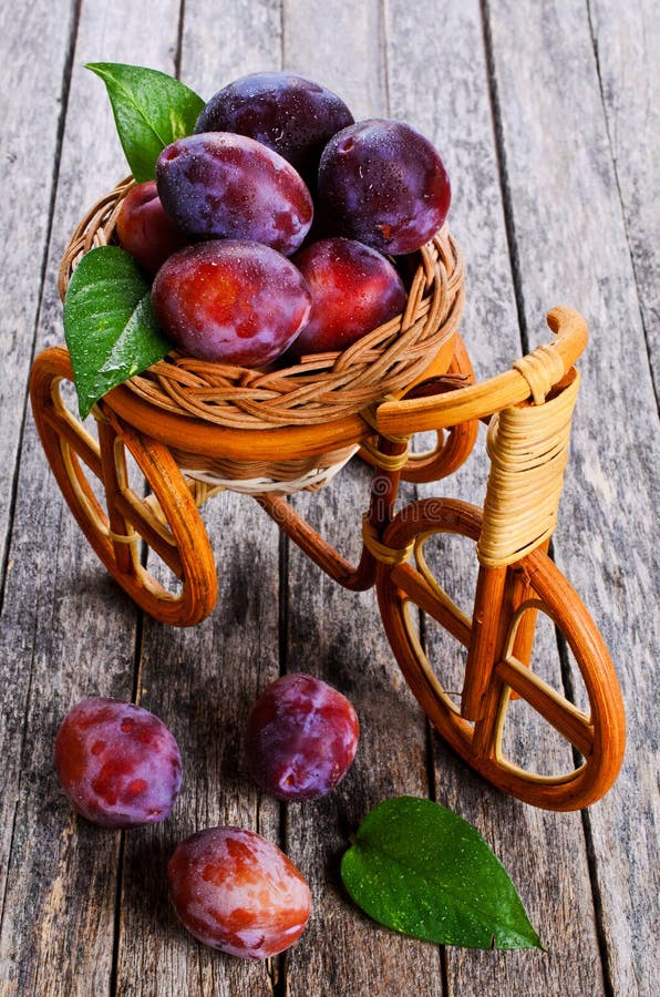 Fresh plum stock photo. Image of nutrition, berry, freshness - 57533466
