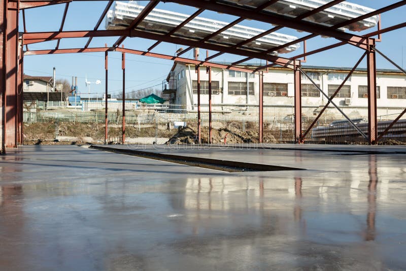 Metal Building Concrete Slab