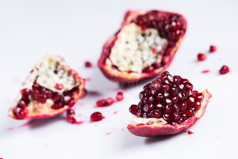 Fresh pomegranate stock image. Image of antioxidant, nature - 38104855