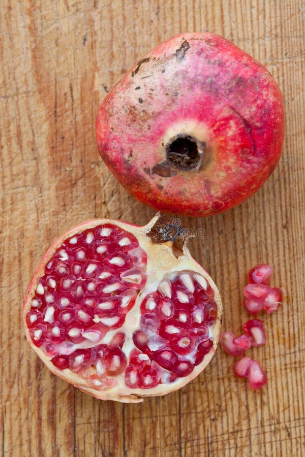 Fresh pomegranates stock image. Image of fruit, healthy - 11689959