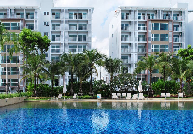 Fresh pool stock photo. Image of fresh, condo, wide, like - 20986478