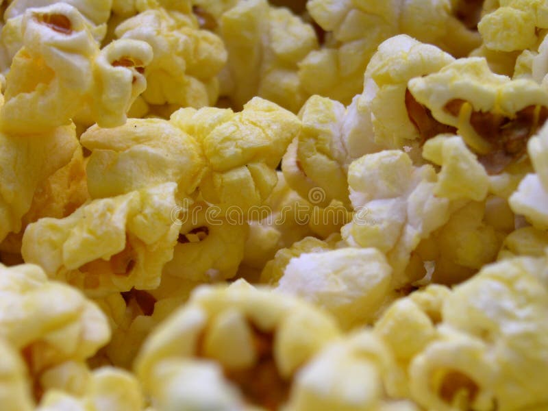 Fresh Popcorn stock photo. Image of macro, refreshments - 14471312