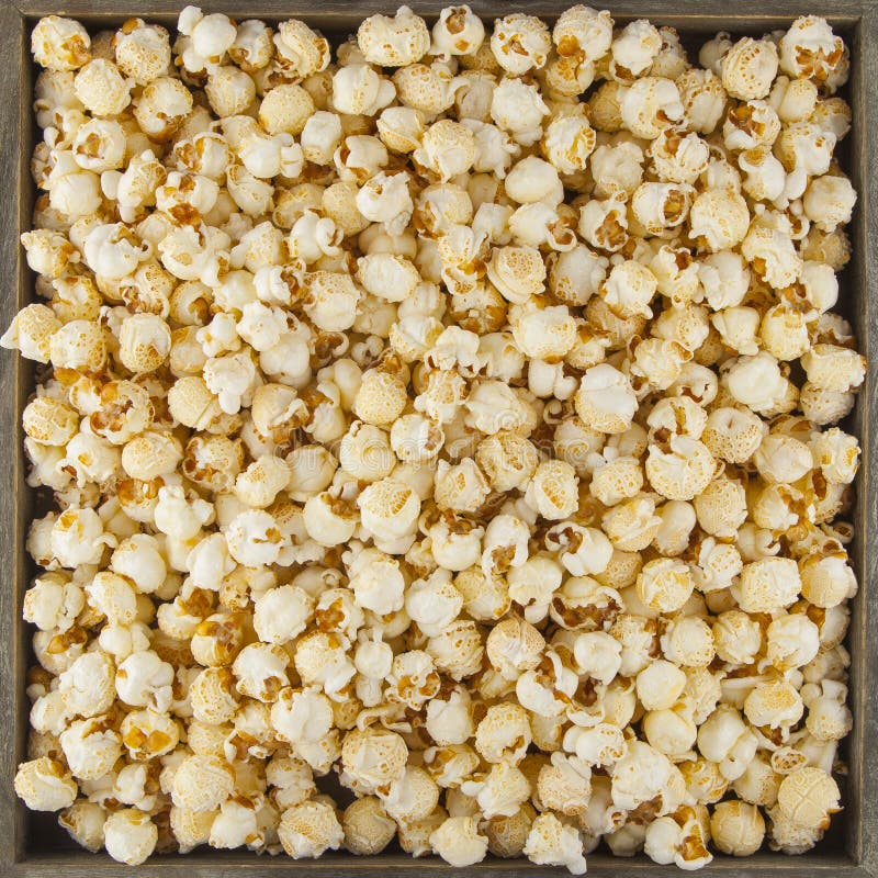 Fresh Popcorn Snack in Paper Cup, Red Striped Bucket. National Popcorn ...