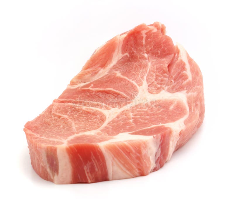 Fresh pork meat stock image. Image of food, boneless, meat - 5077589